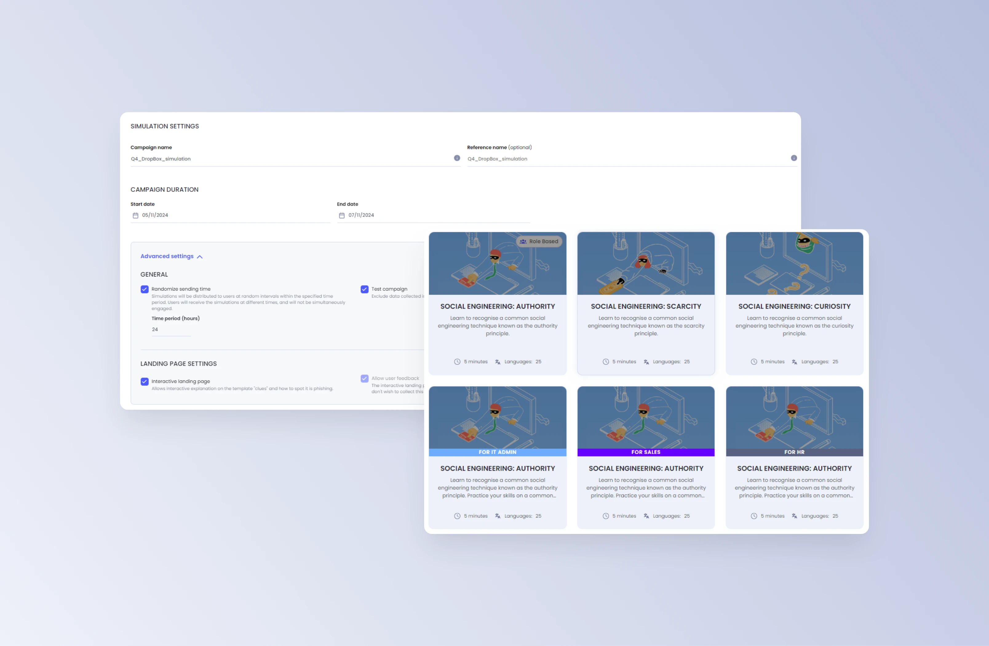 AI-Powered Phishing Simulator